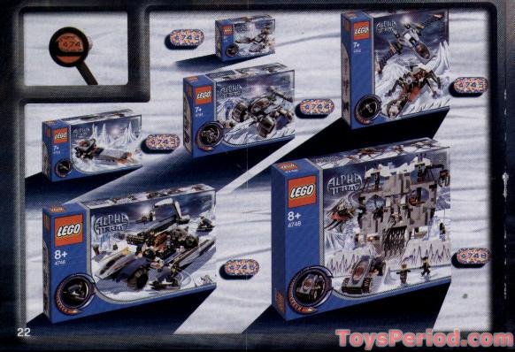 LEGO 4742 Chill Speeder Instructions and Parts List