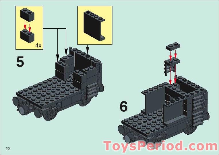 LEGO 4534 LEGO Express Instructions and Parts List