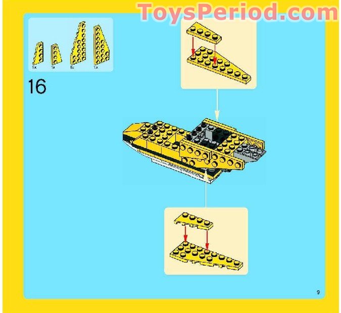 LEGO 6745 Propeller Power Set Parts Inventory and Instructions - LEGO ...