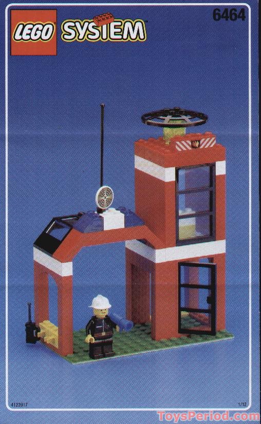 LEGO 6464 Super Rescue Complex Instructions and Parts List