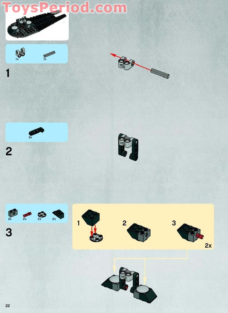 LEGO 7672 Rogue Shadow Instructions and Parts List