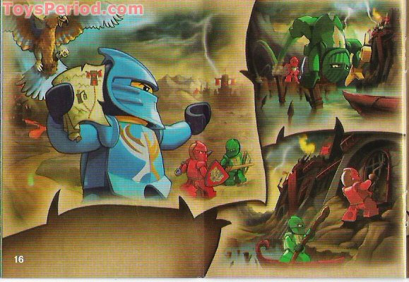 LEGO 8873 Fireball Catapult Instructions and Parts List