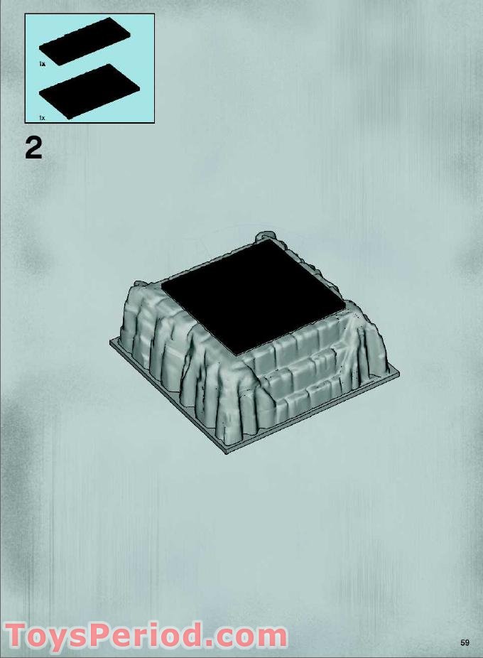 LEGO 8894 Piraka Stronghold Instructions and Parts List