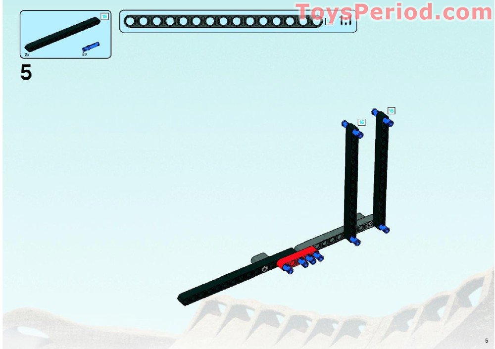 LEGO 8996 Skopio XV-1 Instructions and Parts List