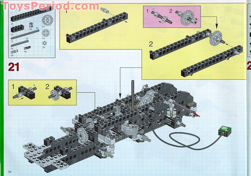 LEGO 8479 Barcode Multi-Set Instructions and Parts List
