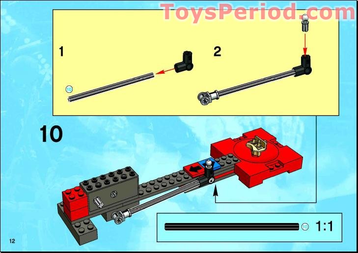 LEGO 3429 Ultimate Defense Instructions and Parts List