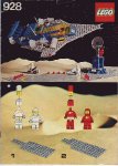 LEGO 928 Galaxy Explorer (Non-US Version of 497) Instructions and Parts ...