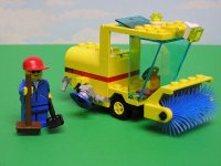 Town Theme Sets - LEGO 6649 Street Sweeper Town Service Repair Truck Set