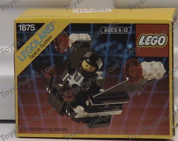 LEGO 1875 Meteor Monitor Instructions and Parts List