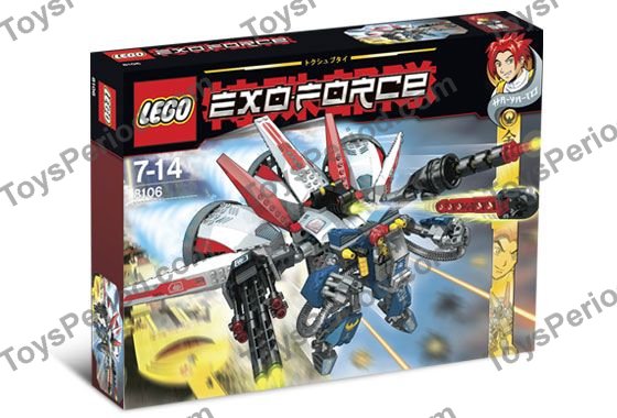 LEGO 8106 Aero Booster Instructions and Parts List