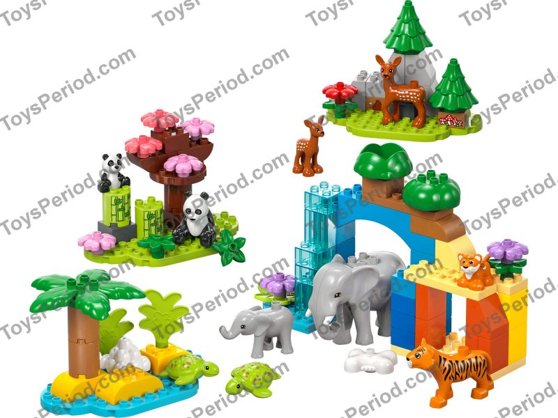 LEGO 10446 3in1 Wild Animal Families Set Parts List