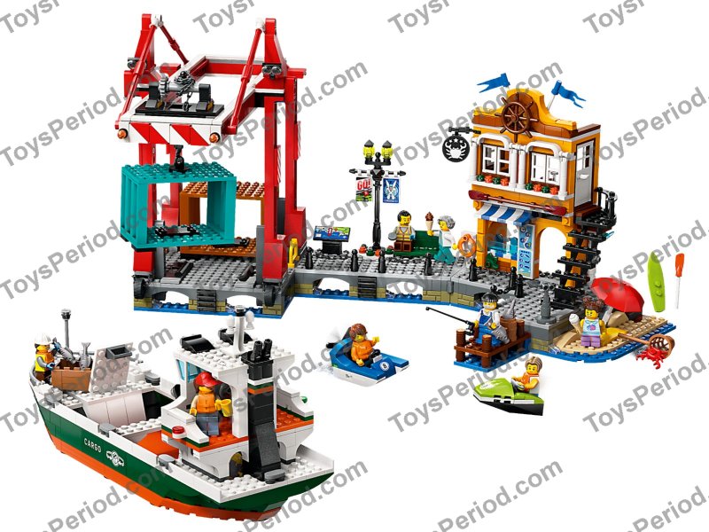 LEGO 60422 Harbor Set Parts List