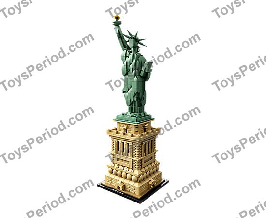 LEGO 21042 Statue of Liberty Set Parts List