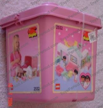 LEGO 2552 Family Home Bucket Set Parts List