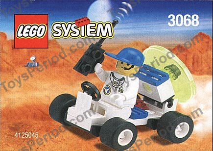 LEGO 3068 Kabaya Promotional Set - Radar Buggy Instructions and Parts List