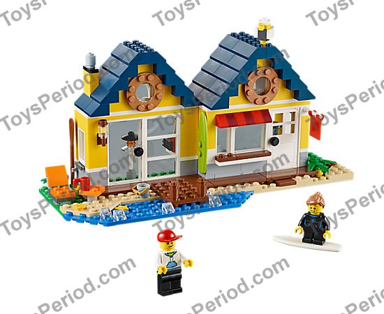 LEGO 31035 Beach Hut Set Parts List