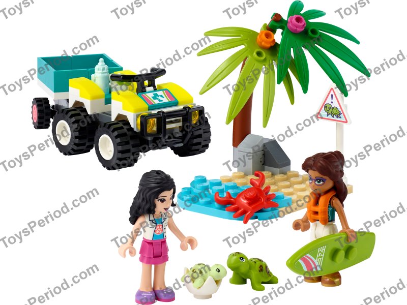 LEGO 41697 Turtle Protection Vehicle Set Parts List