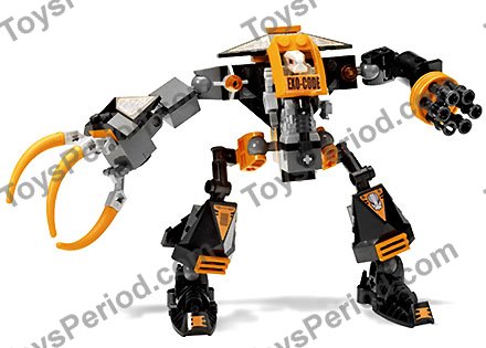 LEGO 8101 Claw Crusher Instructions and Parts List