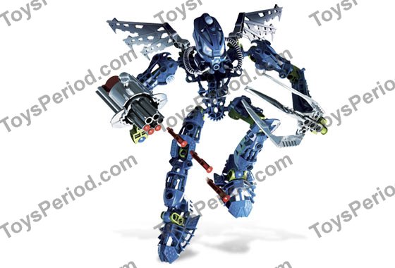 Bionicle Sets - LEGO 8914 Toa Mahri Hahli Retired 2007 Bionicle Figure Set