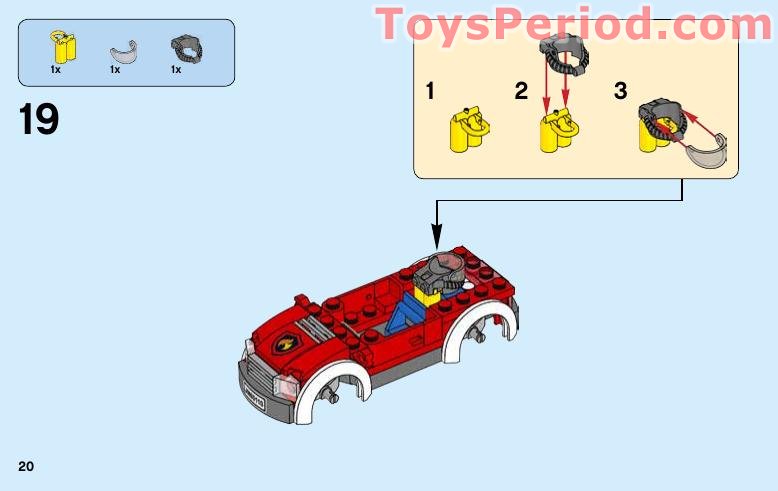 LEGO 60110 Fire Station Instructions and Parts List