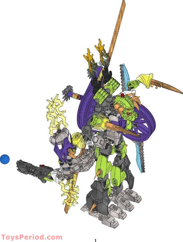 LEGO 6230 Stormer XL Instructions and Parts List