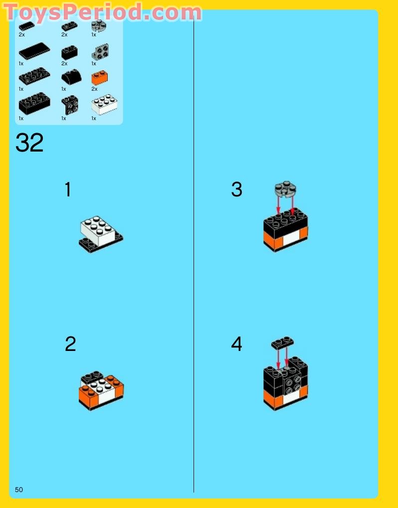 LEGO 10233 Horizon Express Instructions and Parts List