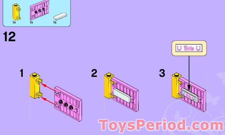 LEGO 3189 Heartlake Stables Instructions and Parts List