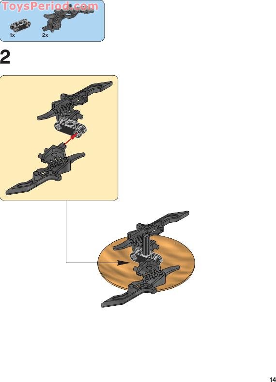 LEGO 44002 Rocka Instructions and Parts List