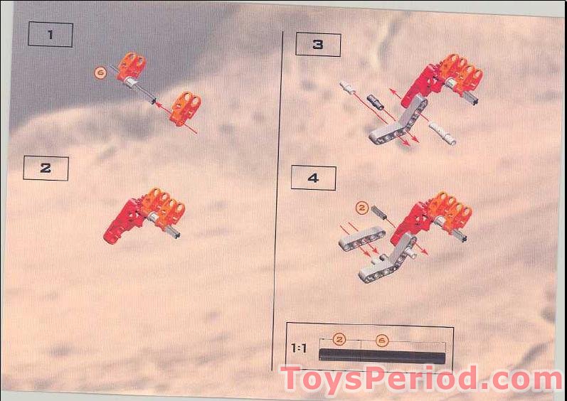 LEGO 10023 Bionicle Master Builder Set Instructions and Parts List