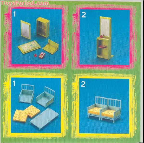 LEGO 3119 Sunshine Home Instructions and Parts List