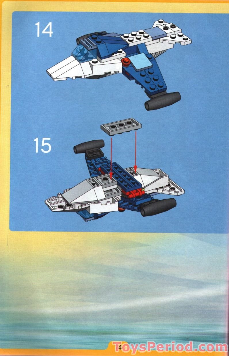 LEGO 4098 High Flyers Instructions and Parts List