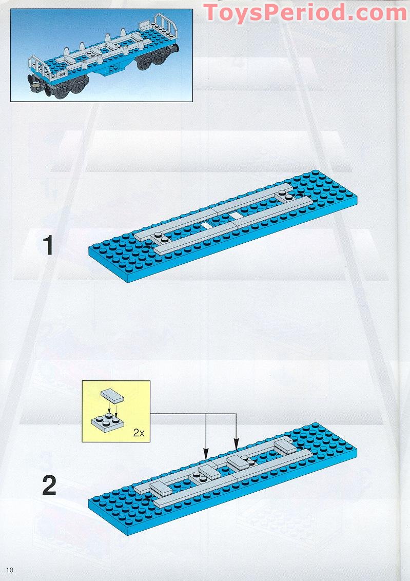 LEGO 4555 Cargo Station Set Parts Inventory and Instructions - LEGO ...