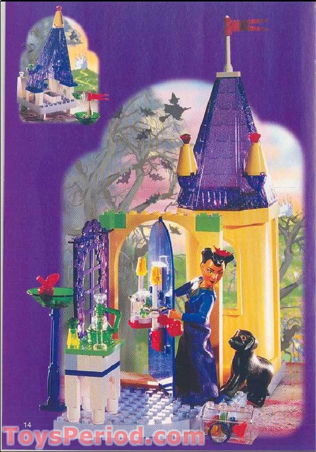 LEGO 5826 The Queen's Chamber Instructions and Parts List