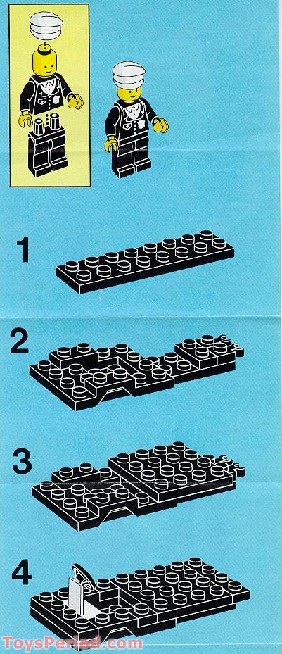 LEGO 6632 Tactical Patrol Truck Instructions and Parts List