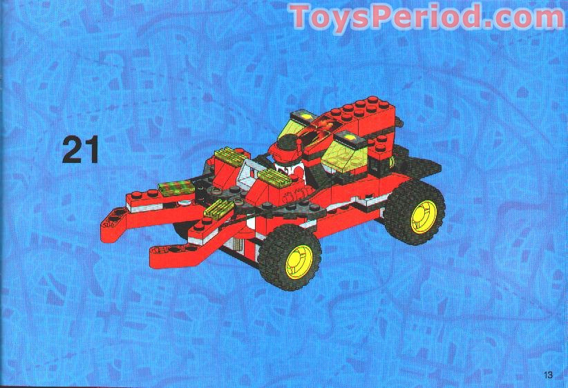 LEGO 6713 Grip 'n' Go Challenge Instructions and Parts List