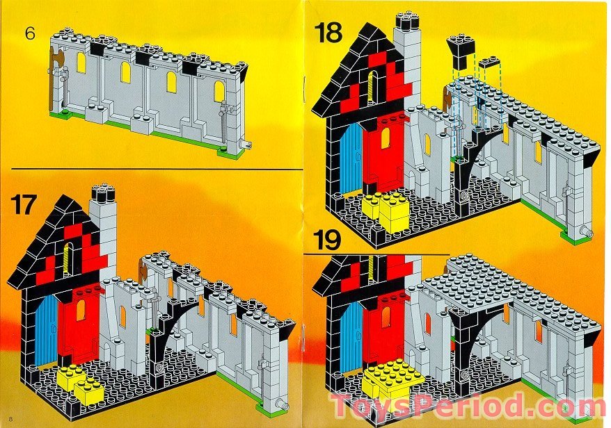 LEGO 6067 Guarded Inn Instructions and Parts List