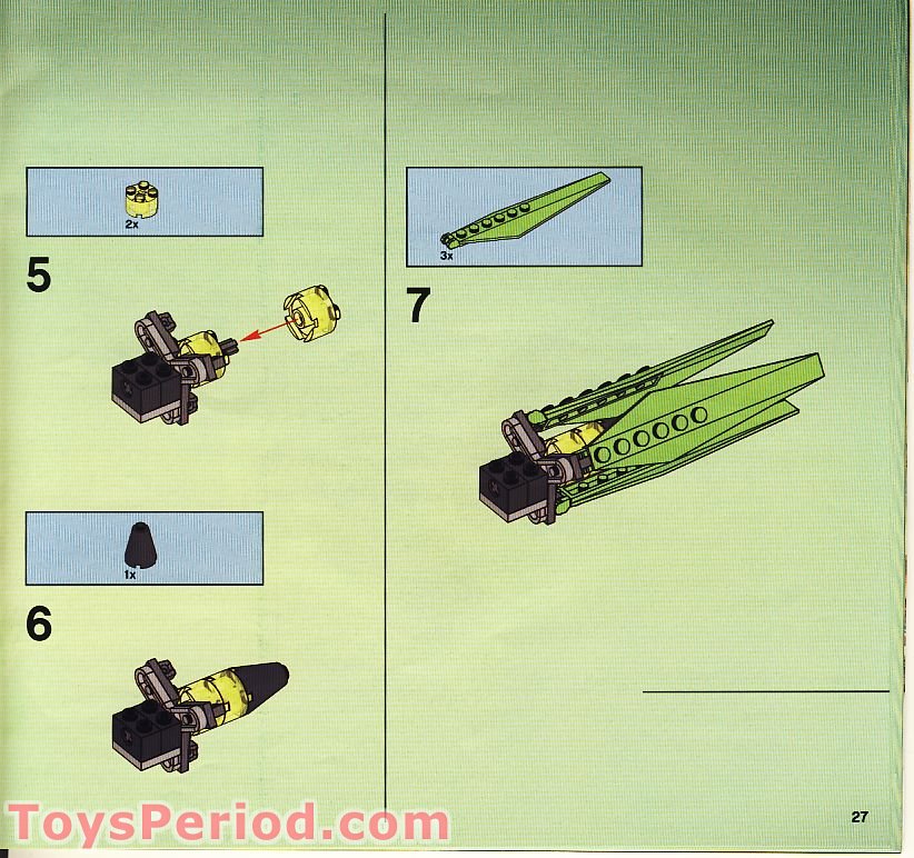 LEGO 7693 Etx Alien Strike Set Parts Inventory and Instructions - LEGO ...