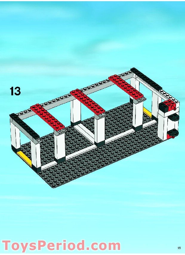 LEGO 7744 Police Headquarters Instructions and Parts List