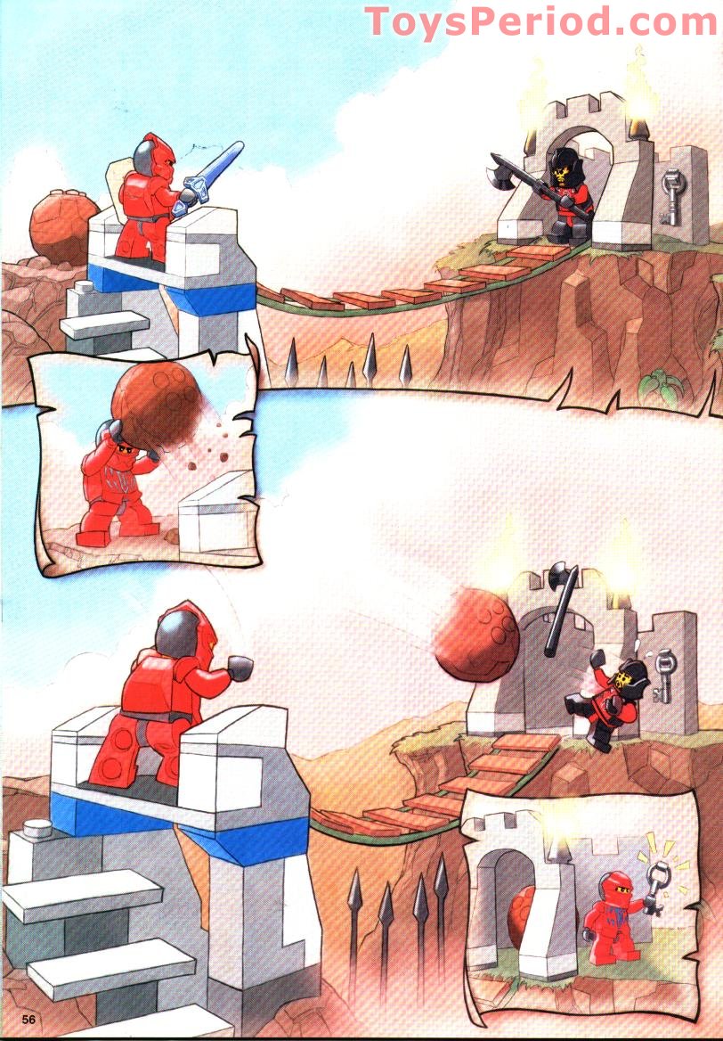 LEGO 8780 Citadel of Orlan Instructions and Parts List