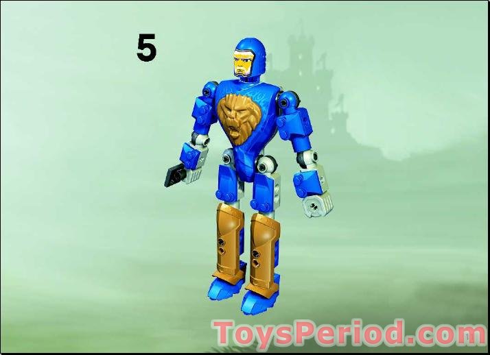 LEGO 8796 King Mathias (Series 2) Instructions and Parts List