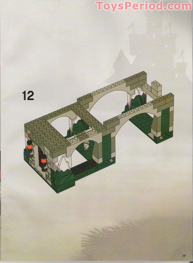 LEGO 8823 Mistlands Tower Instructions and Parts List