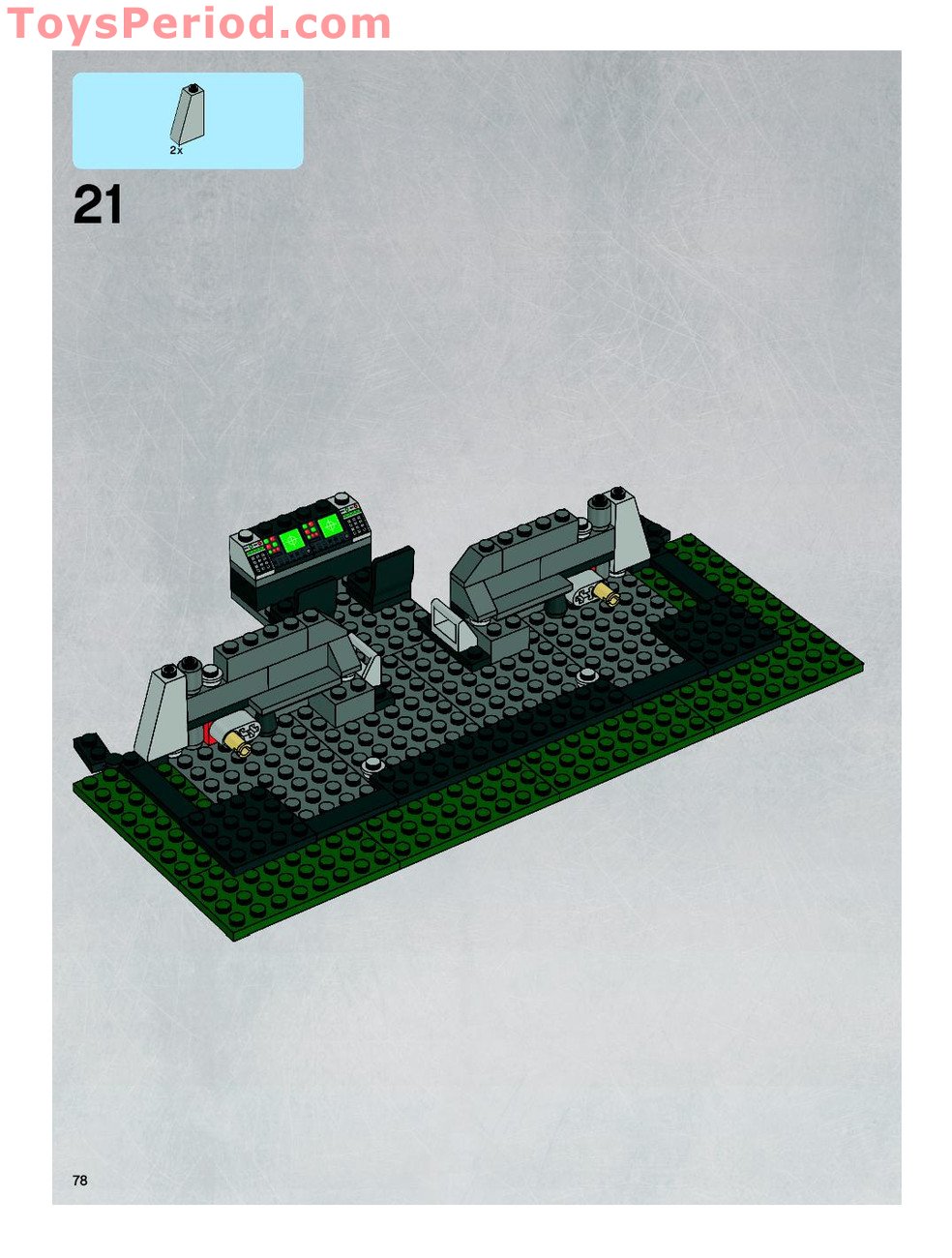 LEGO 8038 The Battle of Endor Instructions and Parts List
