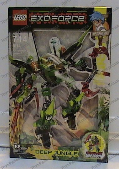 LEGO 8114 Chameleon Hunter Instructions and Parts List