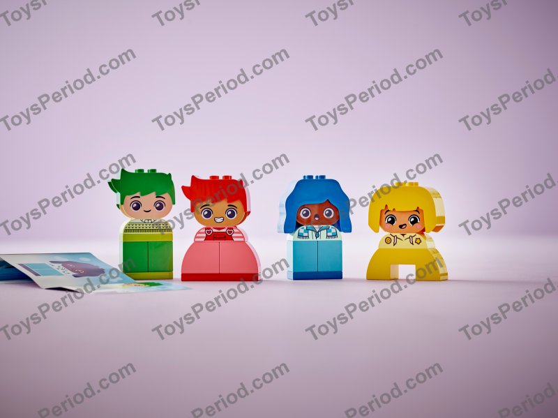 LEGO 10415 Big Feelings & Emotions Set Parts List