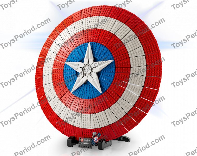 LEGO 76262 Captain America's Shield Set Parts List