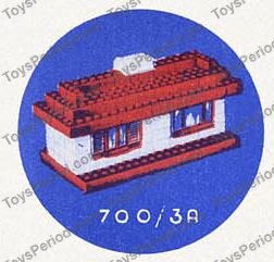 LEGO 700.3A Gift Package (LEGO Mursten) Set from 1954 | LEGO Reference