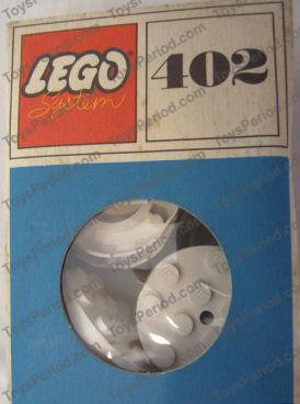 LEGO 402-2 White Turntables Instructions and Parts List