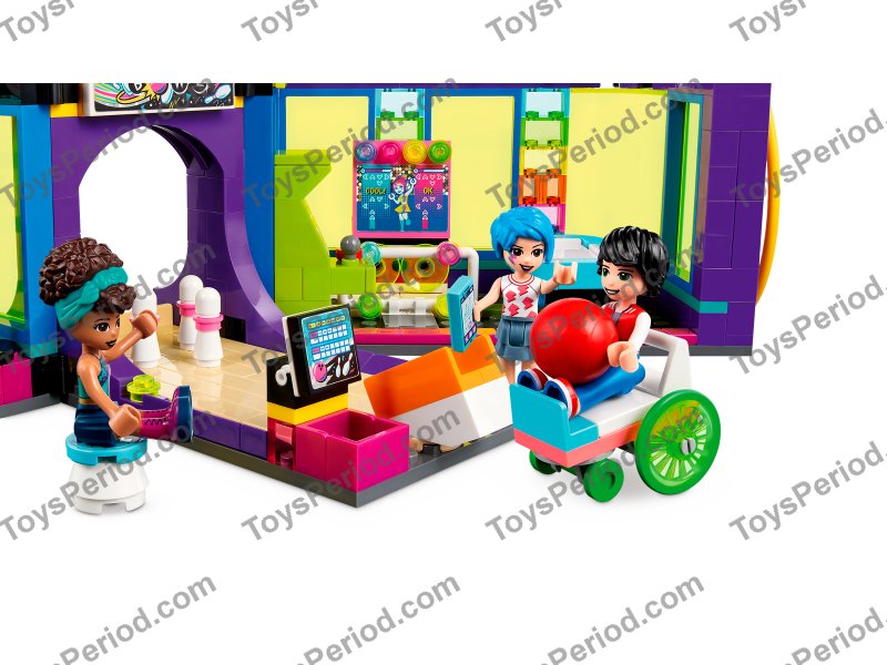 LEGO 41708 Roller Disco Arcade Set Parts List