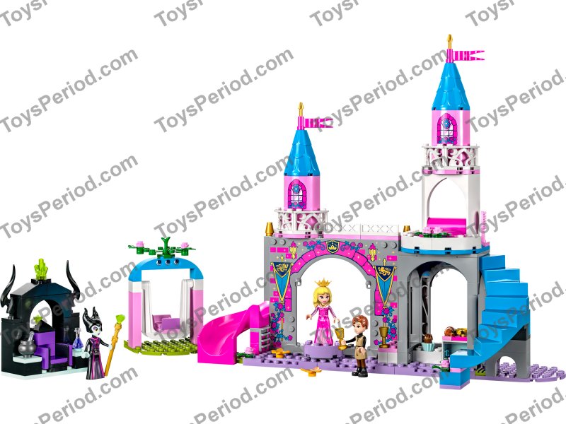 LEGO 43211 Aurora's Castle Set Parts List