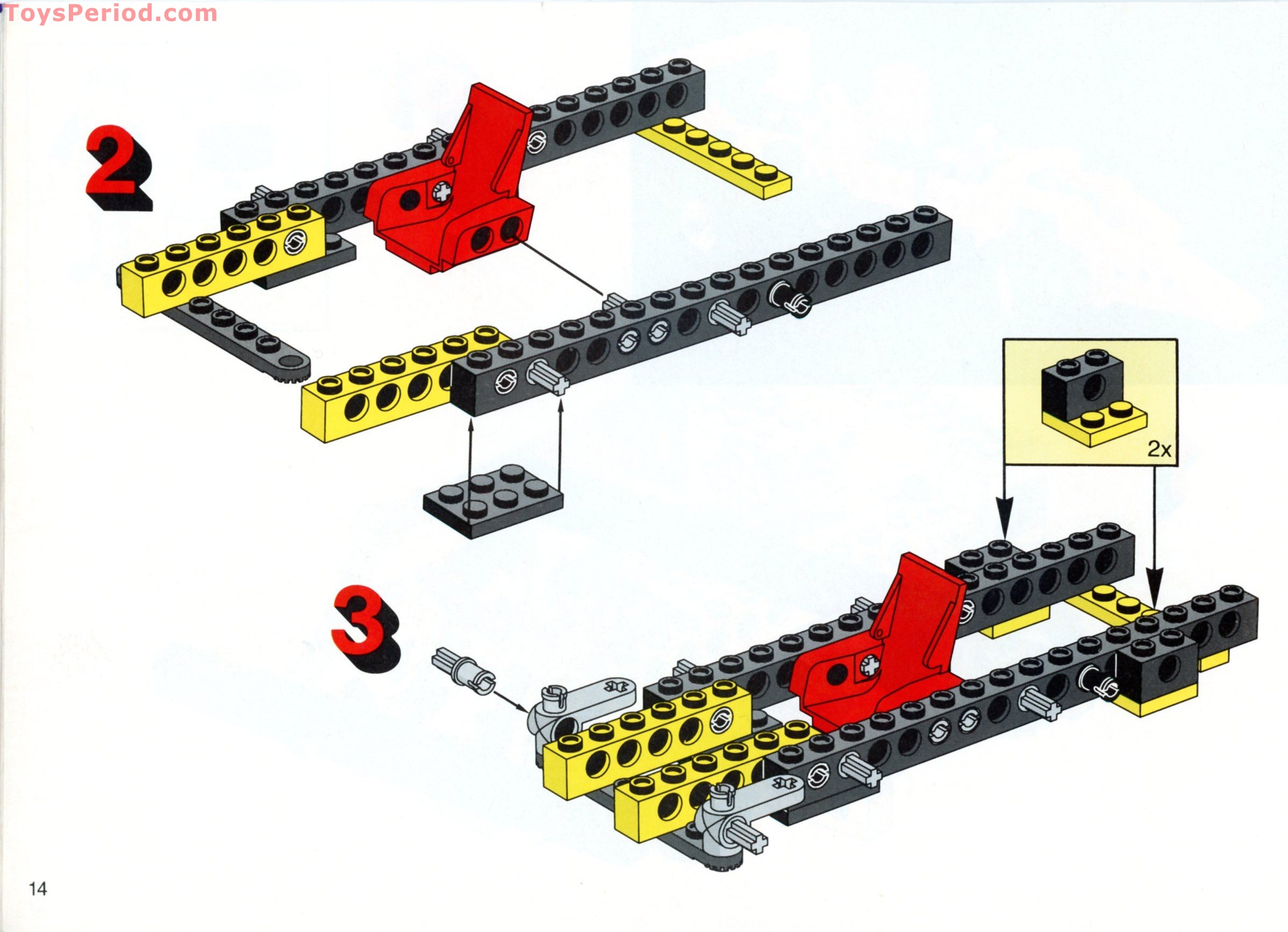 LEGO 8830 Rally 6-Wheeler Instructions and Parts List